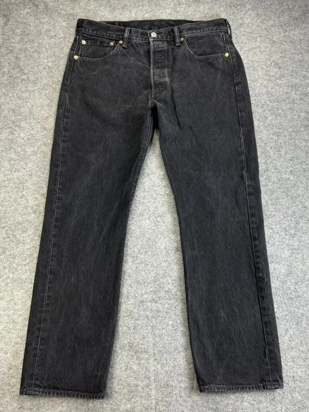 Levi's | Jeans | Levis 5 Jeans Mens 34x30 Black Denim Original Fit ...